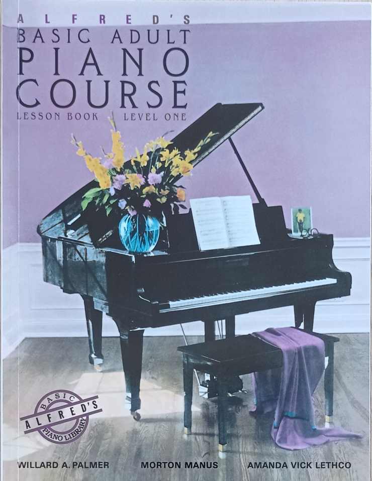 „Alfred's basic adult piano course“ - Ąžuolyno biblioteka